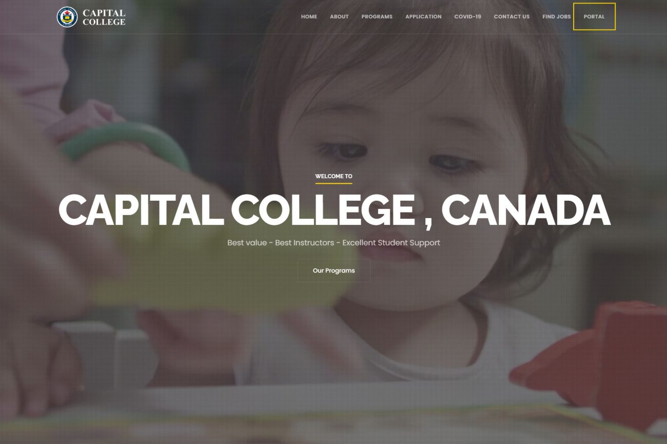 Student Portal Instructions - Capital College