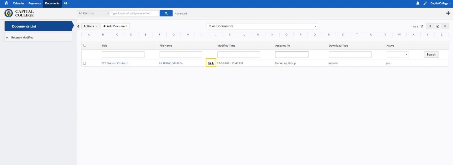 Student Portal Instructions - Capital College